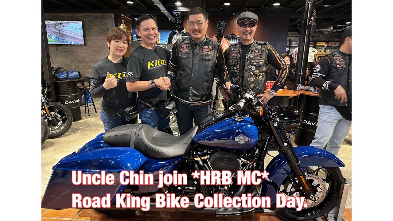 Uncle Chin join*HRB MC*The indisputable Road King Special Bike ...