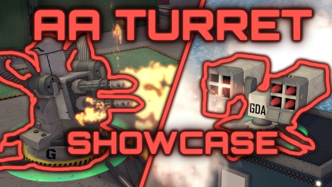 NEW AA Turret Tower Showcase | Tower Defense X | Roblox - YouTube