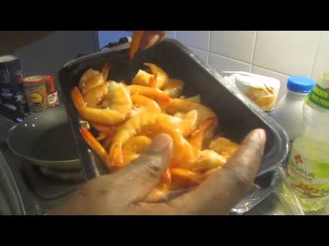 Recette crevette pané - YouTube