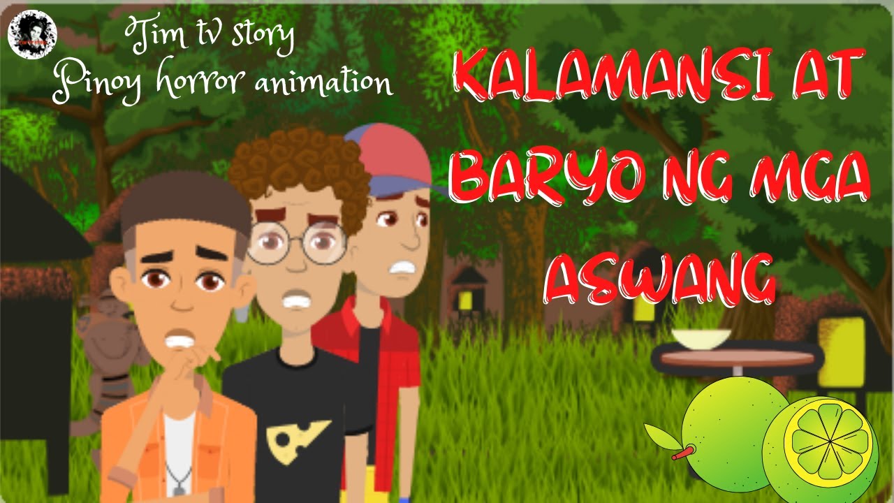 Baryo ng mga Aswang | Pinoy horror Animation | Kalamansi stories - YouTube