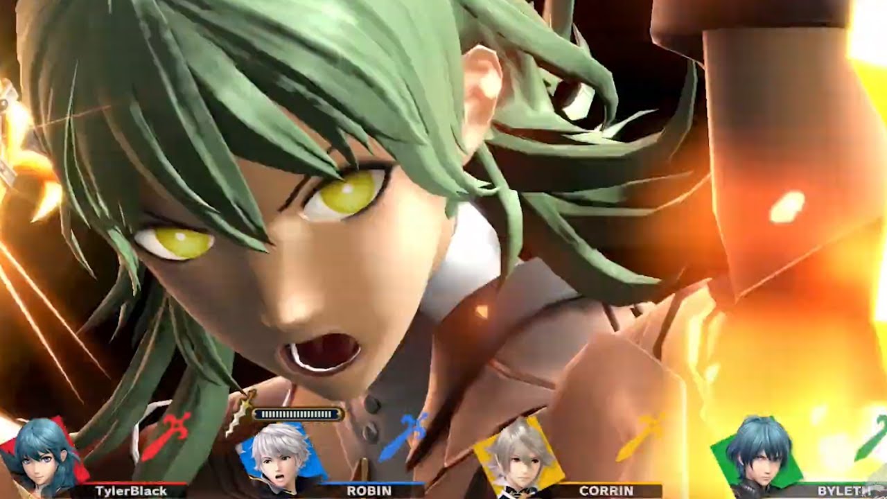 Super Smash Bros. Ultimate - Female Byleth Final Smash (Progenitor God ...