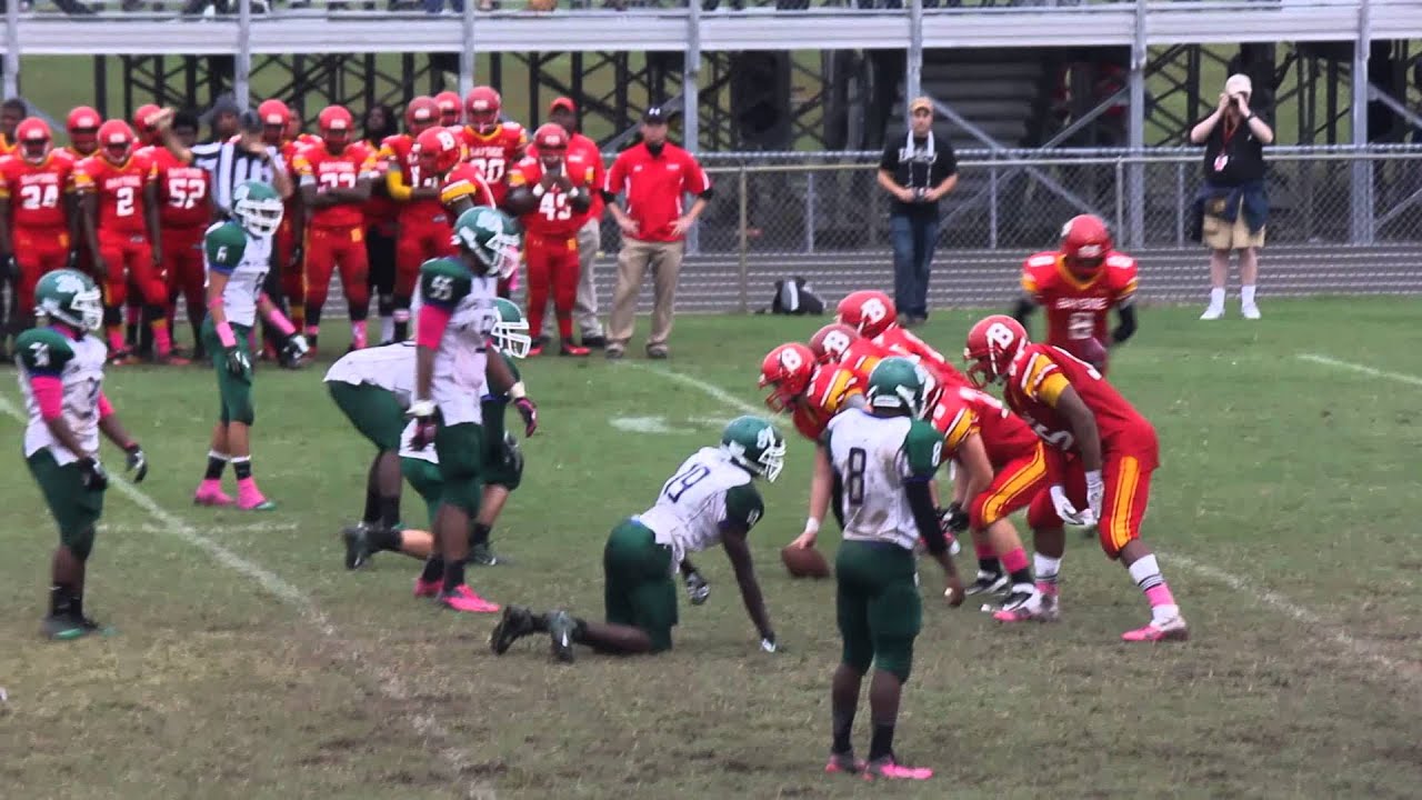 Green Run HS vs Bayside HS Football 10 12 13, Clip 9 2nd Half Kickoff ...