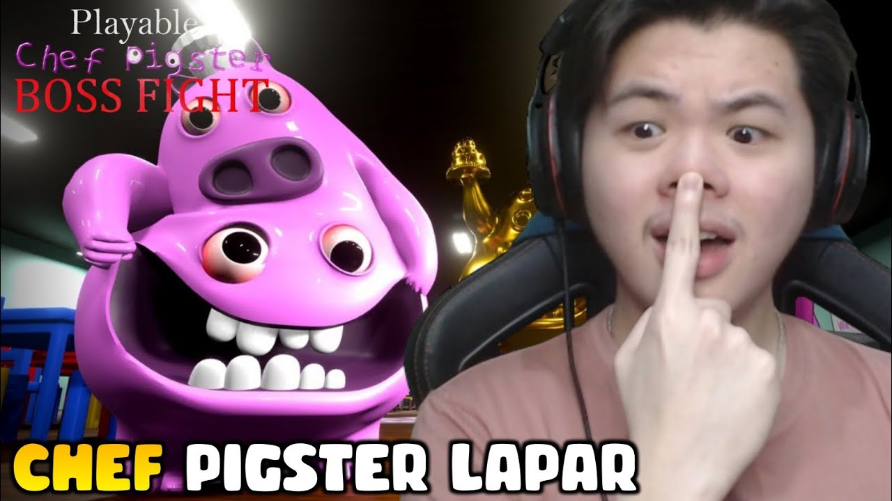 JANGAN KASIH BABI PINK INI MAKANAN ATAU KAMU... | Chef Pigster Boss ...