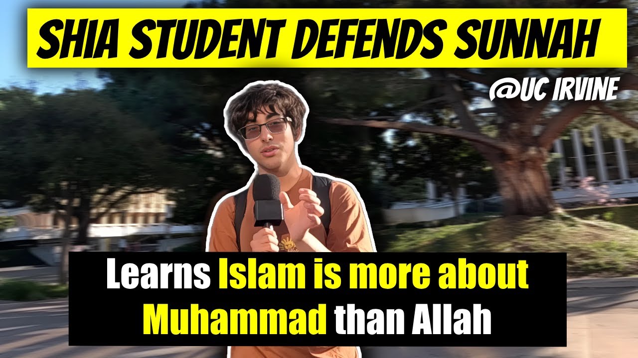Shia Student Defends Sunnah at UC Irvine | Learns Islam is Against ...