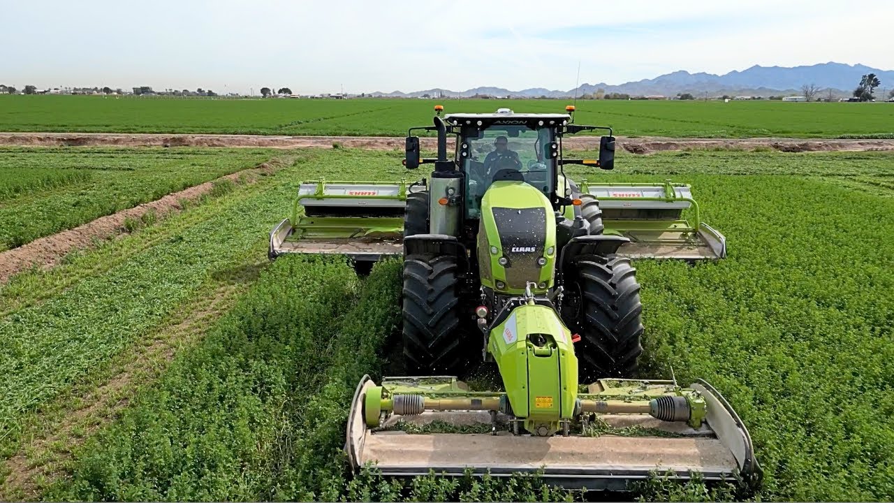Claas Triple Mower - YouTube