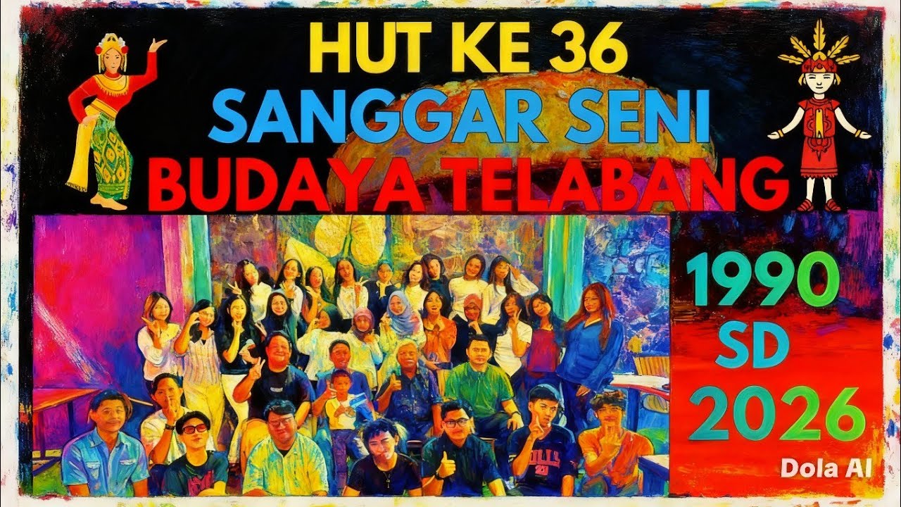 HUT KE 36 SANGGAR SENI BUDAYA TELABANG SAMARINDA - YouTube