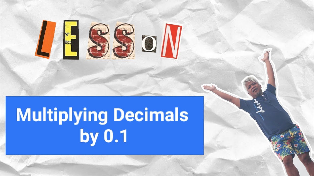 Multiplying Decimals by 0.1 - YouTube