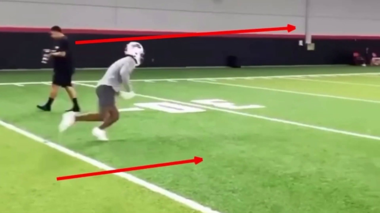 Stefon Diggs Curl Route Breakdown - YouTube