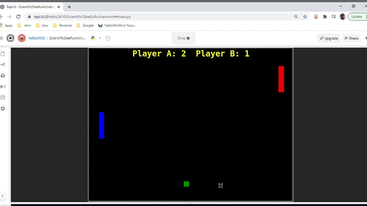 STEM Challenge: Pong Game using Python - YouTube