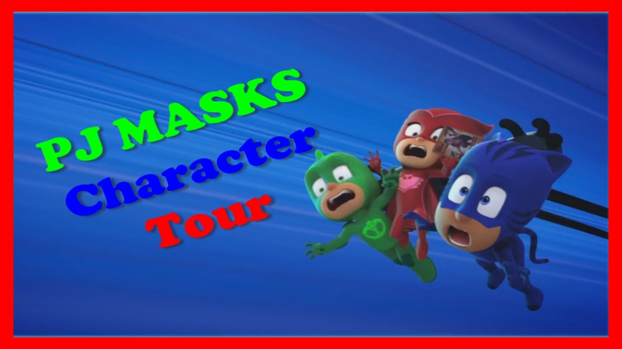 PJ Masks Games, Craft, Character & Vehicle - Website Tour - YouTube