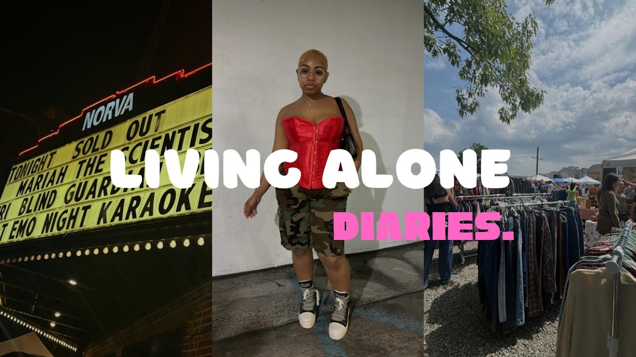 LIVING ALONE DIARIES| COLLEGE BEACH WEEK , MARIAH THE SCIENTIST CONCERT ...