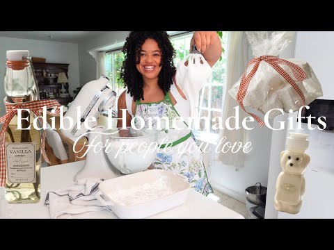 Homemade Edible Gift Ideas | A Cozy Day Making Gifts From Scratch | Marshmallows & More 