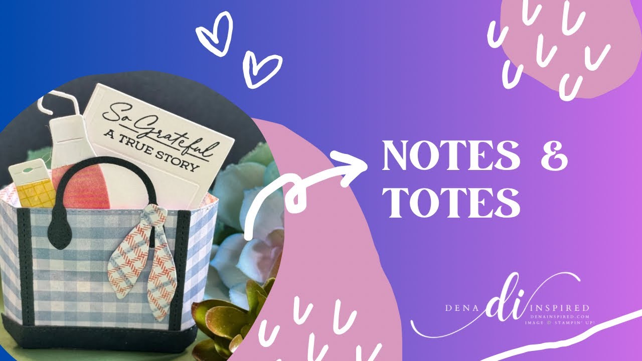 Notes & Totes: 3D Tote - YouTube