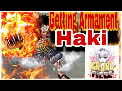 Getting Armament Haki - Grand Piece Online { GPO} - YouTube