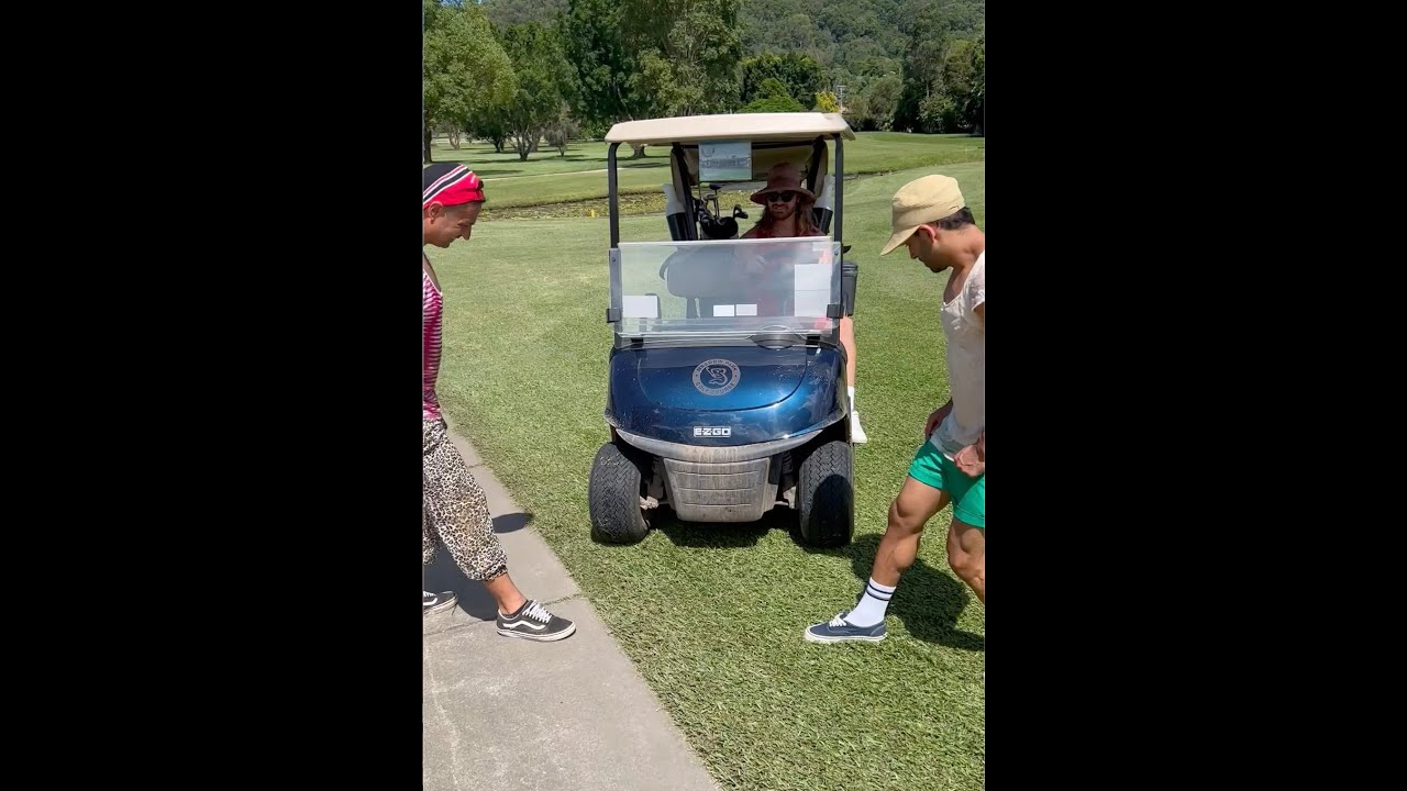Dares on the Golf Course! - YouTube