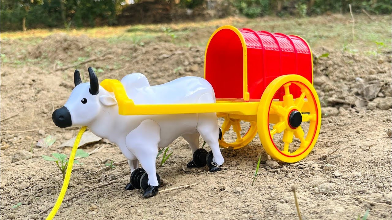 Bullock Cart Toy Unboxing & Testing - YouTube