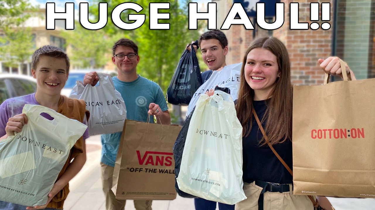 HUGE Shopping Haul! Summer Clothes Refresh - YouTube