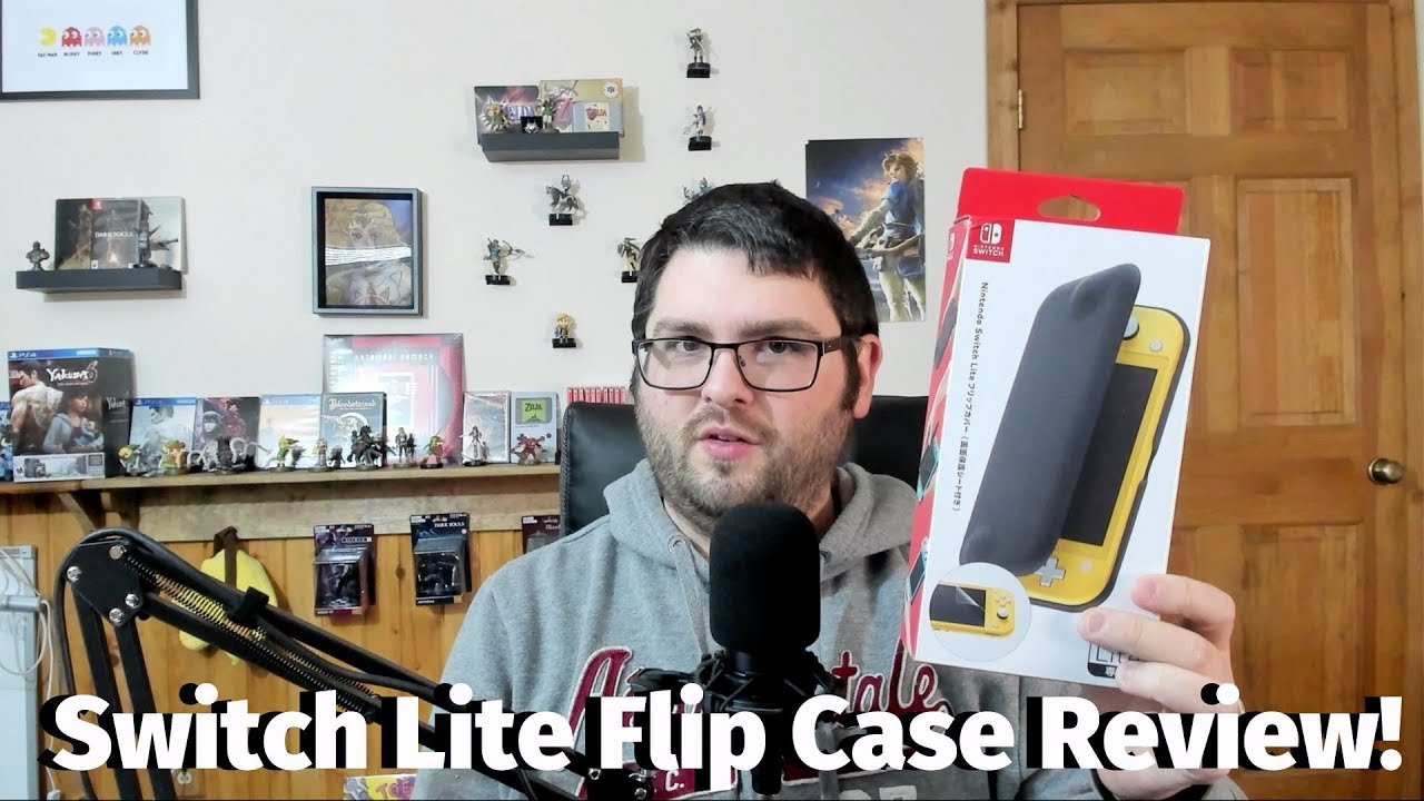 Nintendo Switch Lite Flip Case Review! - YouTube
