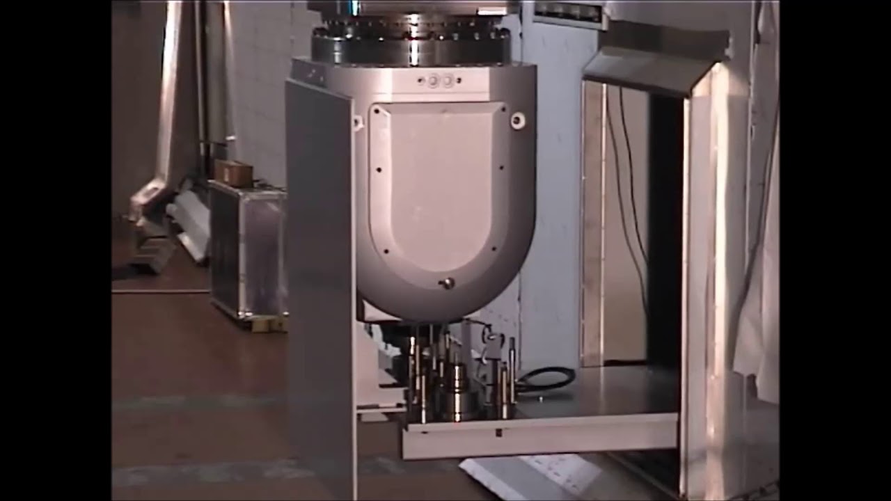 AERO - PARPAS | Tool and Electrospindle Change - Cambio Utensile e Mandrino - YouTube