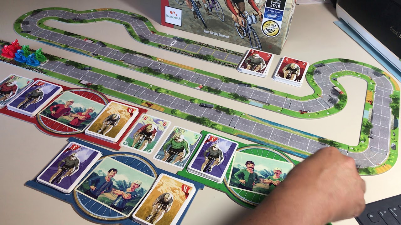Flamme Rouge Solo Playthrough - YouTube