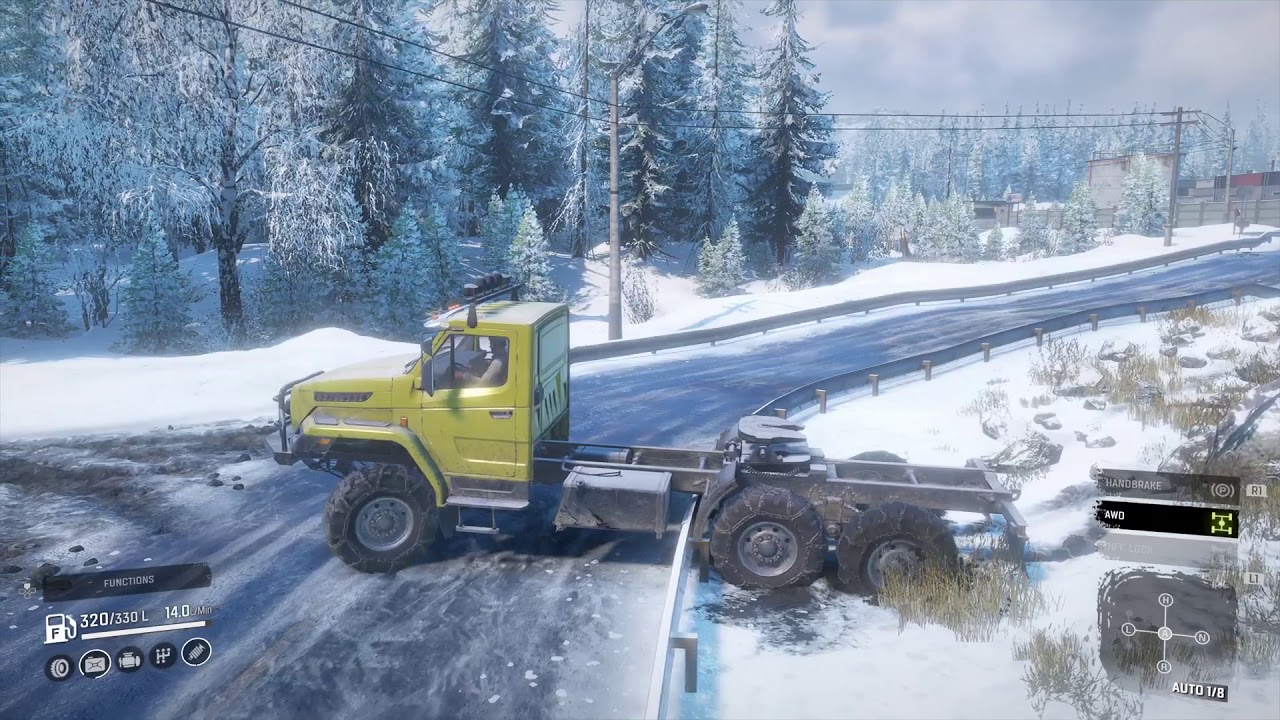 SnowRunner Voron Grad Gameplay And Review - YouTube