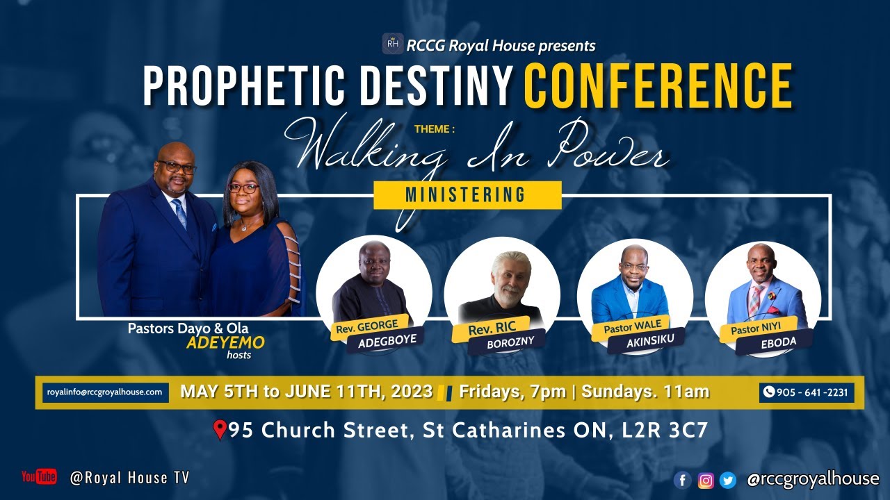 PDC 2023 -DR. DAYO ADEYEMO : WALKING IN THE SPIRIT PART 1 - YouTube