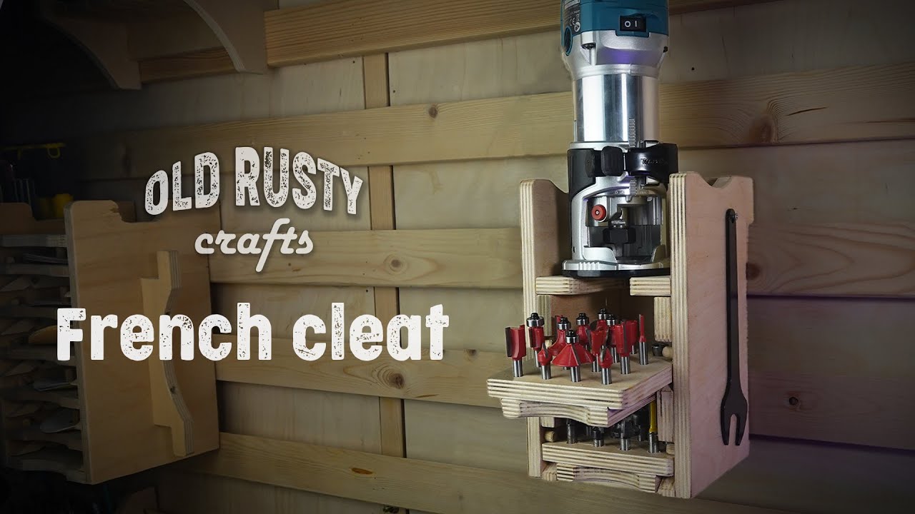 Amazing Compact router holder with French Cleat - increase the ...