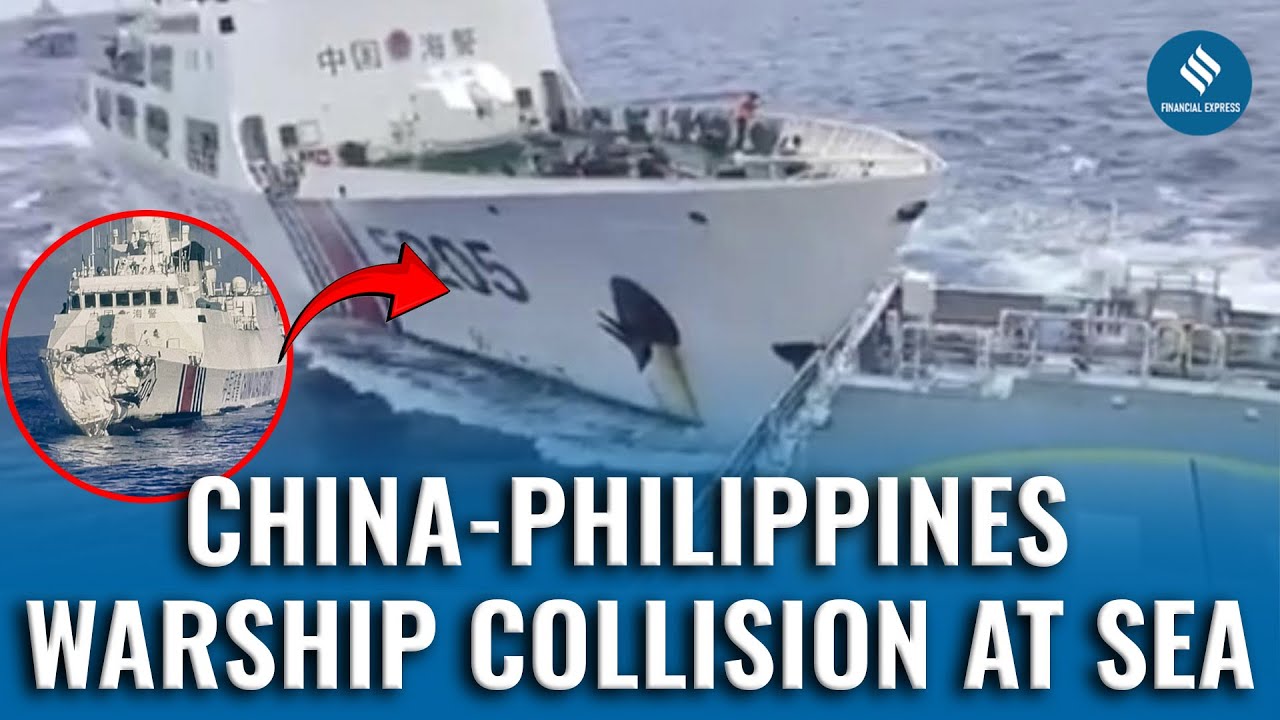 Chinese Navy Ship & Coast Guard Slam Into Each Other in High Stakes ...