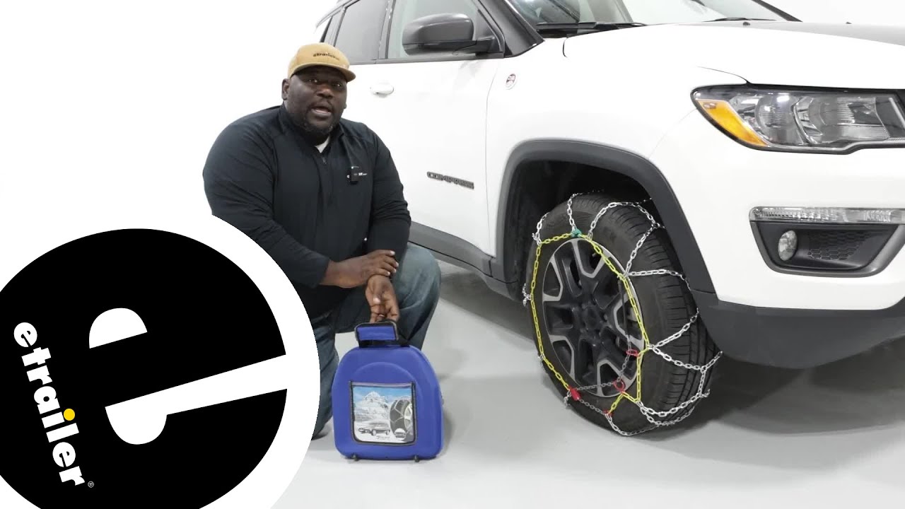 etrailer | Beginner’s Guide to Installing the Titan Chain Snow Tire ...