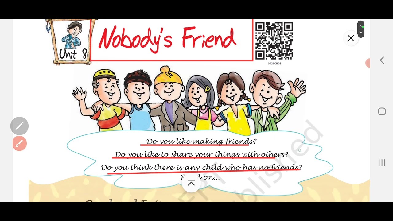 Nobody's Friend| English Poem Full Explanation With Questions And ...