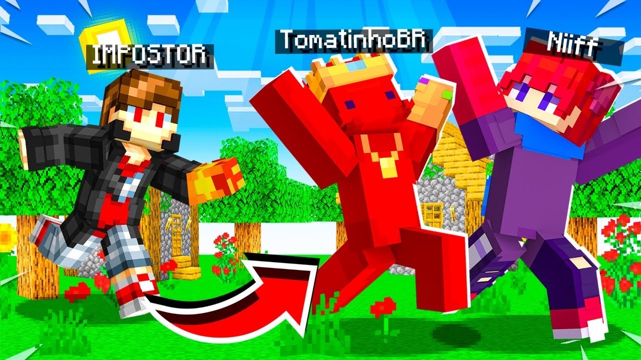 Novo Impostor no MInecraft com AMIGOS! - YouTube