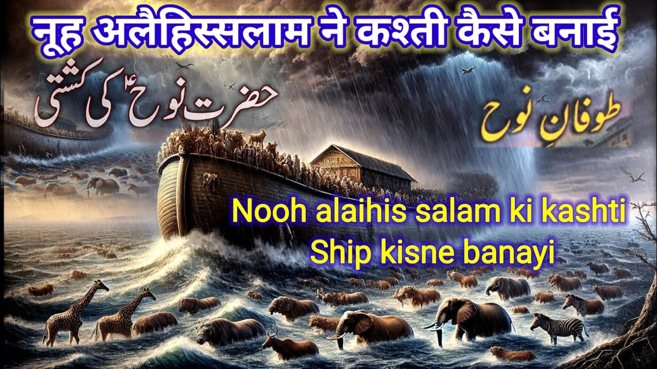 Nuh alaihis salam ki kashti|Nuh alaihis salam boat|Nuh alaihis salam ...