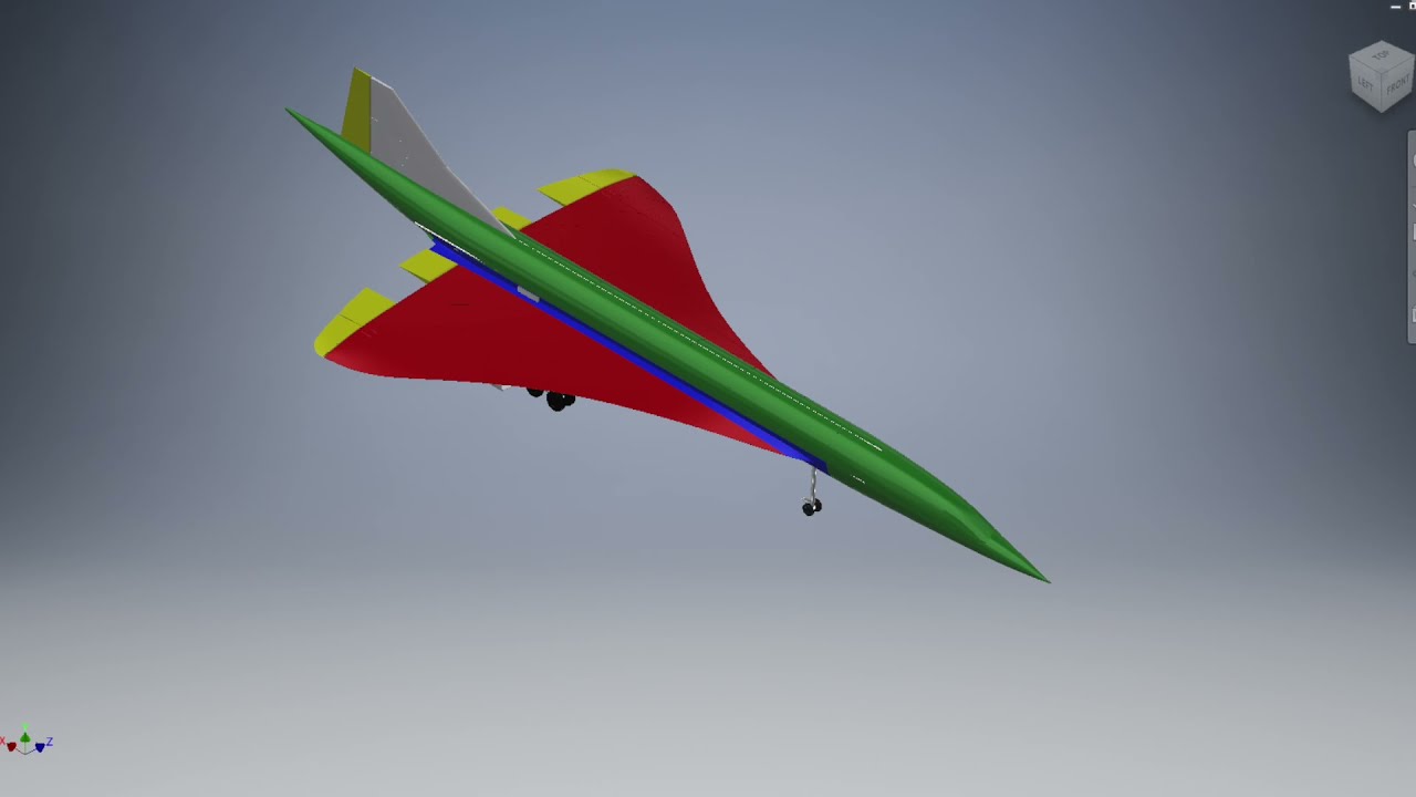 How to build Concorde RC 3D printed : Part 2 - YouTube