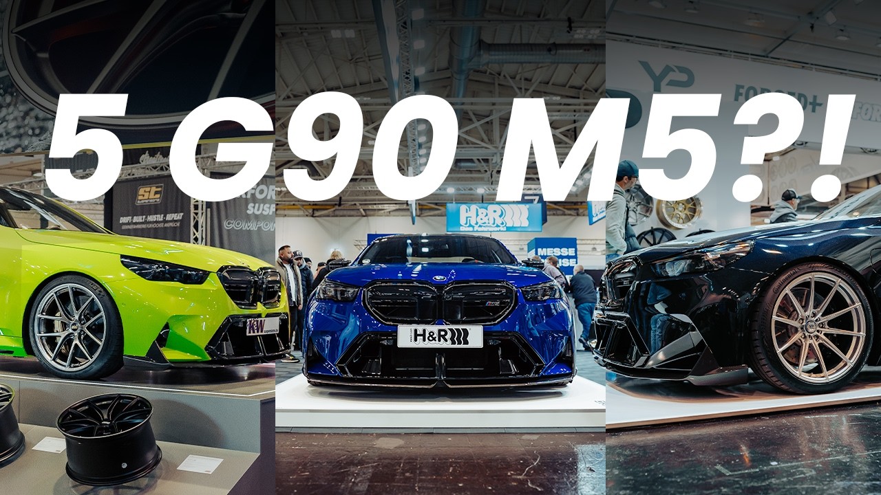 THE MOST MODIFIED G90 M5?! (The Essen Motorshow 2024) - YouTube