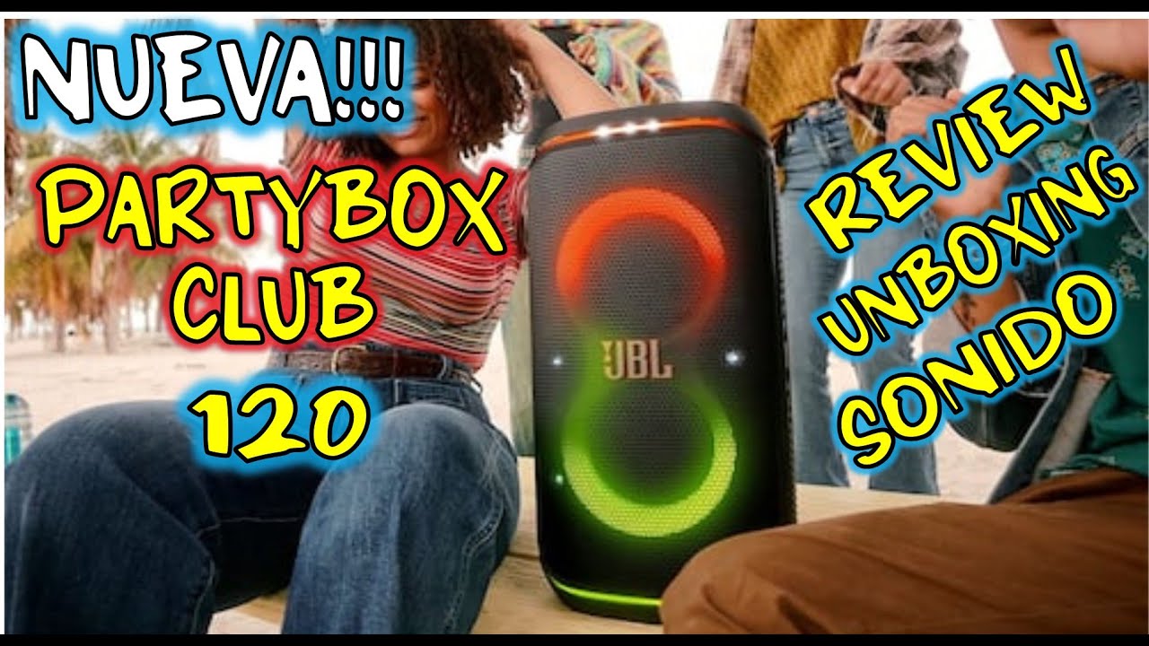 Nueva Partybox Club 120 jbl || Renovada con IA y nuevas funciones ...