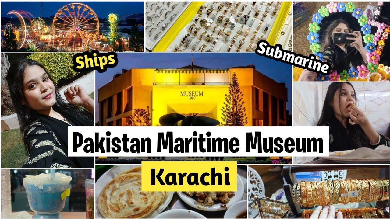 Maritime Museum in Karachi | Karachi vlog 4 ( 2025 )| Pakistan Navy ...
