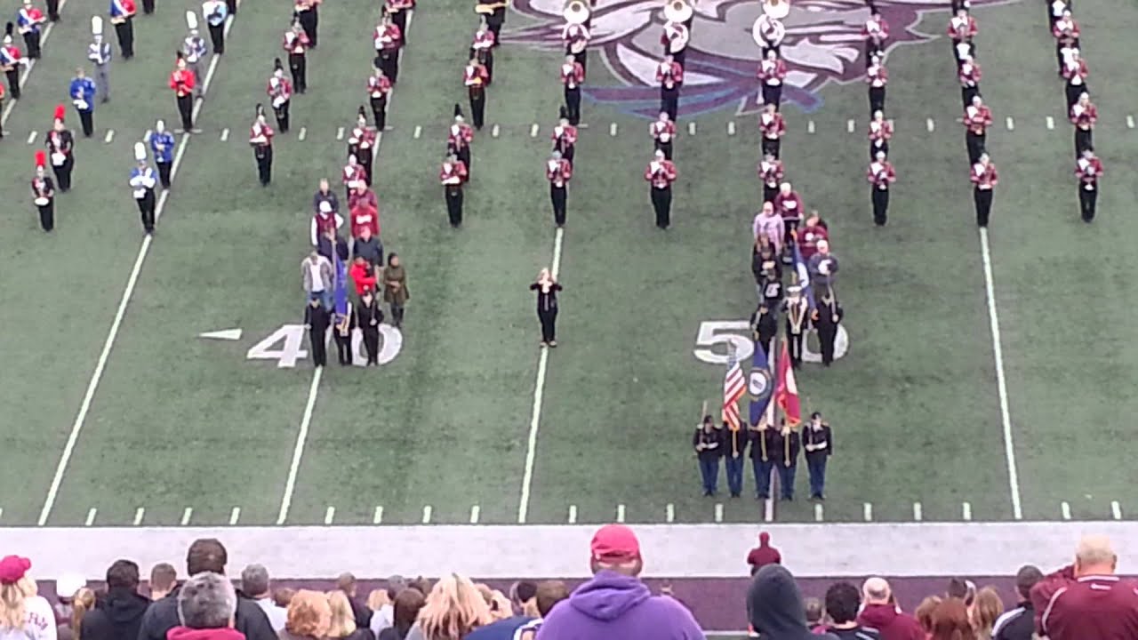 EKU Marching Band Veteran's Day Tribute - YouTube
