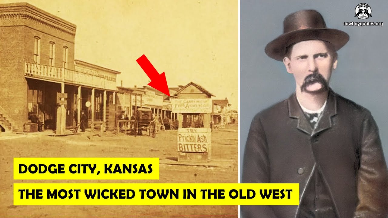 🔴Dodge City, Kansas: The Most Wicked Town in the Old West - Cowboy ...