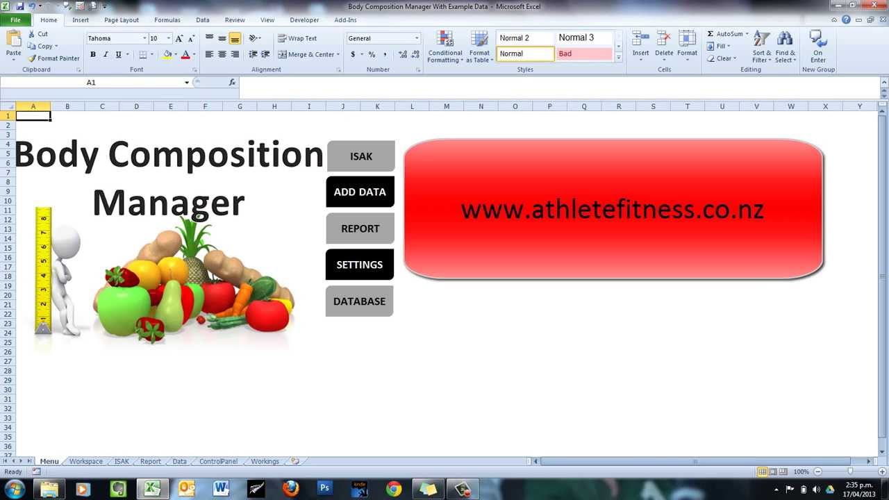 EAF #40 - Updated Body Composition Manager - YouTube