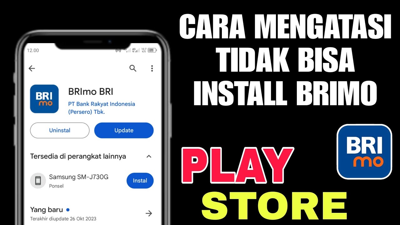 Cara Mengatasi Tidak Bisa Install BRImo Di Playstore - YouTube