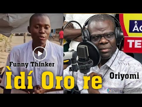 BOSENLO LAARIN ORIYOMI HAMZAT ÀTI FUNNY THINKER - YouTube