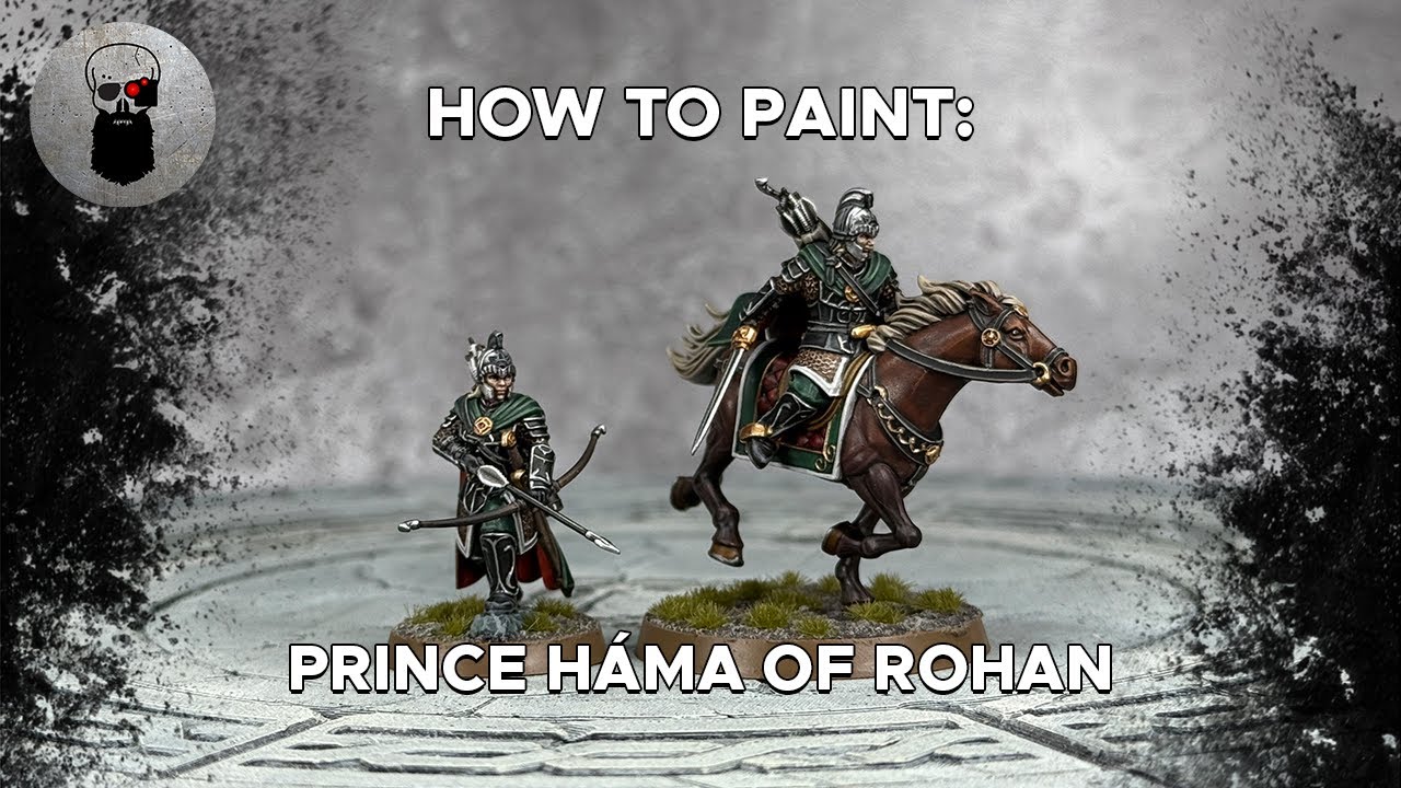 Contrast+ How to Paint: Prince Háma of Rohan - YouTube