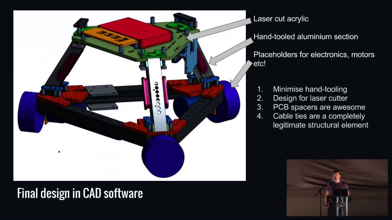 Tom Oinn: Holonomic robots, and why you should build one - YouTube