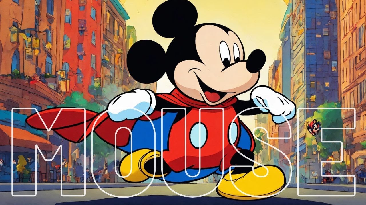 How To Draw Mickey Mouse Fun House 🐀🐭🏡 drawing and coloring A casa do ...