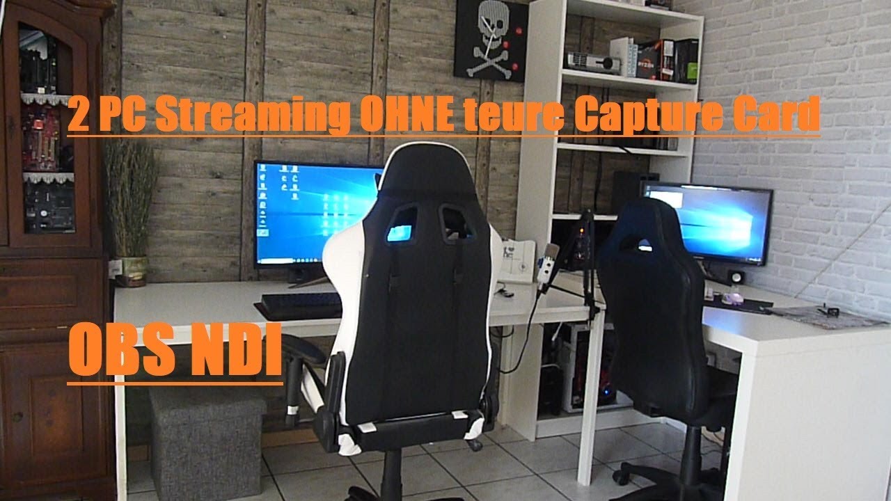 2 PC streaming Setup OHNE teure Capture Card - OBS NDI - YouTube