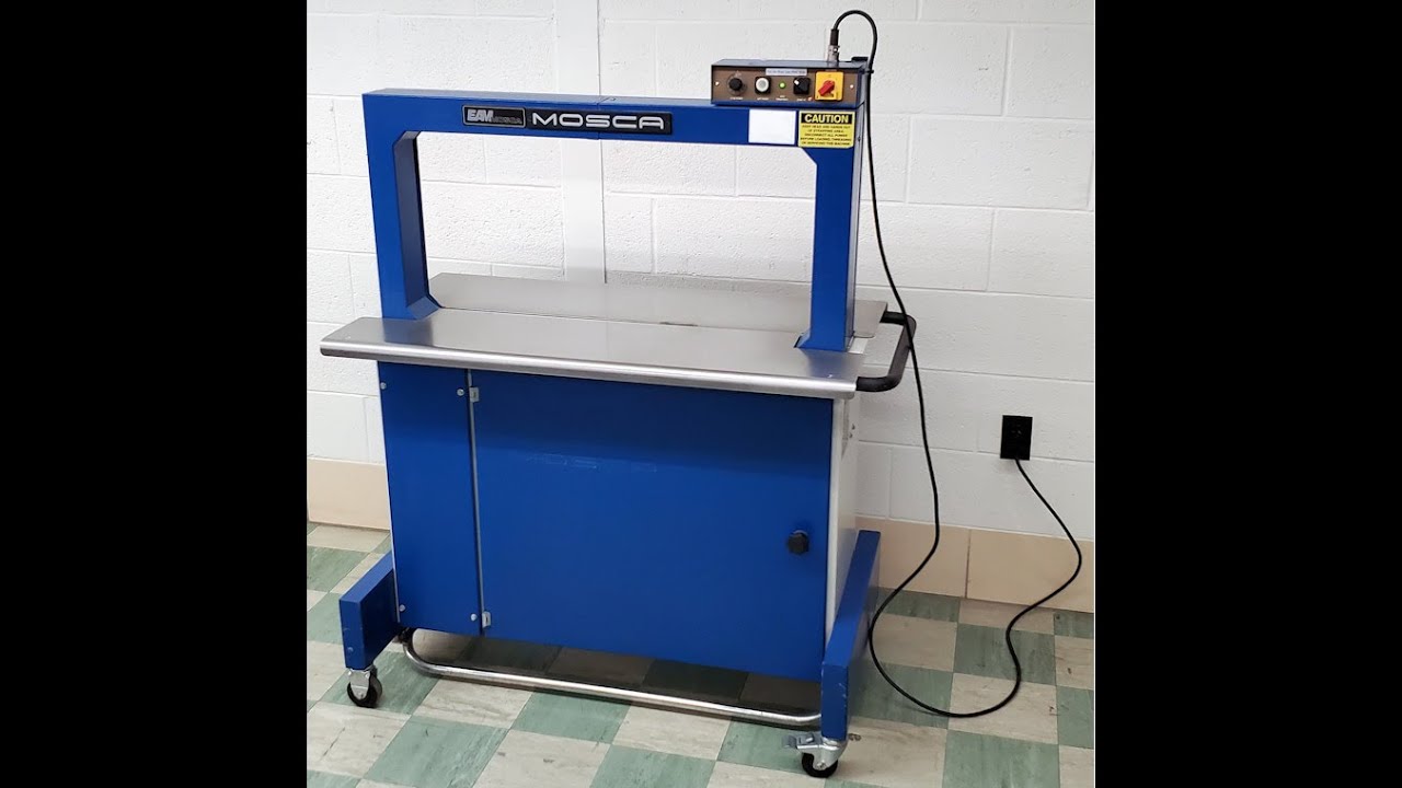 2001 EAM Mosca RO-M-P2 400x800 5mm Automatic Strapping Machine ...