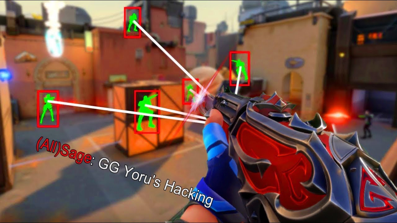 "GG Yoru turned the hacks on"... (Valorant Outplays) - YouTube