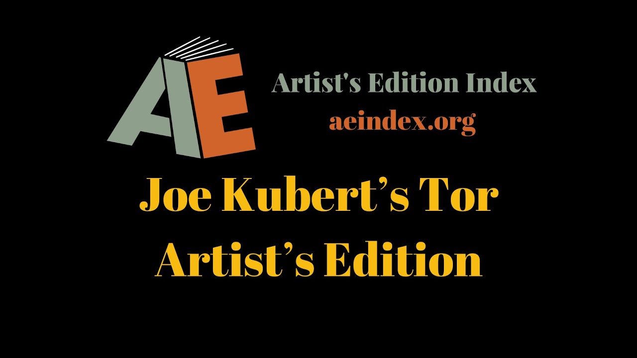 Joe Kubert’s Tor Artist’s Edition (flip through) - YouTube
