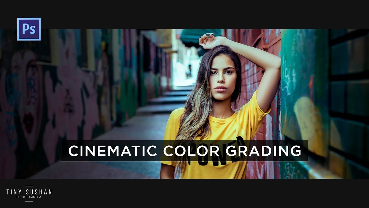 Color Effect Tutorial Color Grading In Photoshop - YouTube