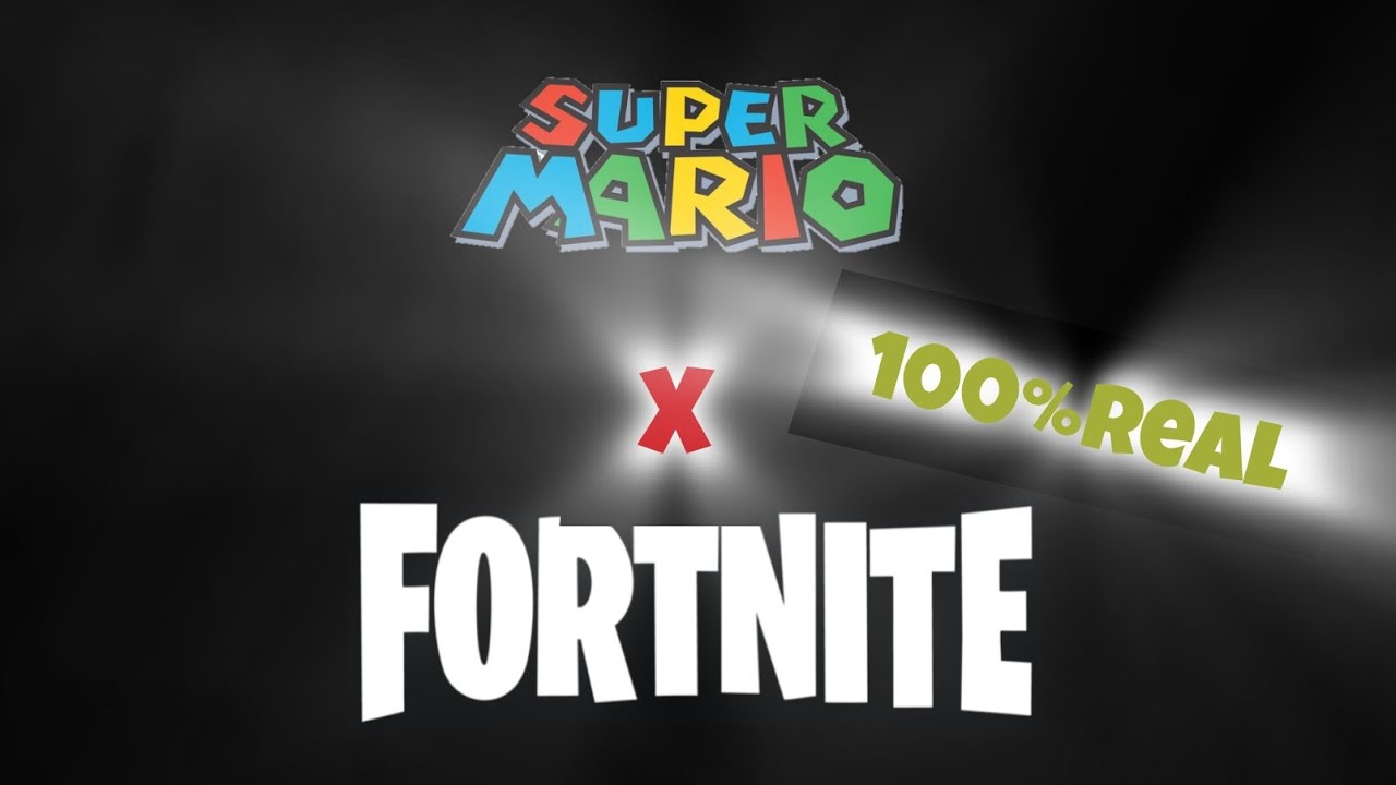 it leaks Mario bros x fortnite,😱😱 - YouTube
